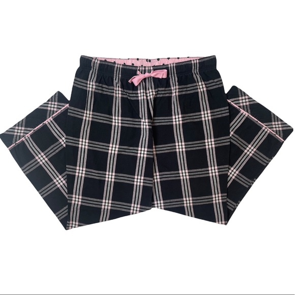 Intimates & Sleepwear | Plaid Black Pink Pajama Pants | Poshmark